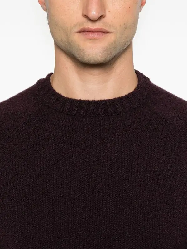 DRUMOHR Merino Wool Sweater - Purple