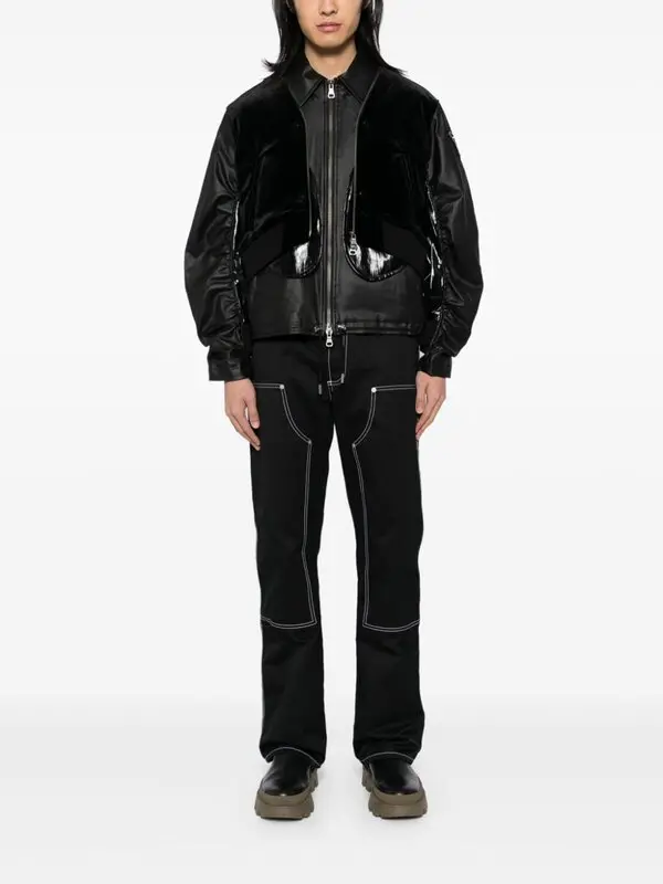 Andersson Bell Bientain Zip-Up Jacket In Black - 51% Off