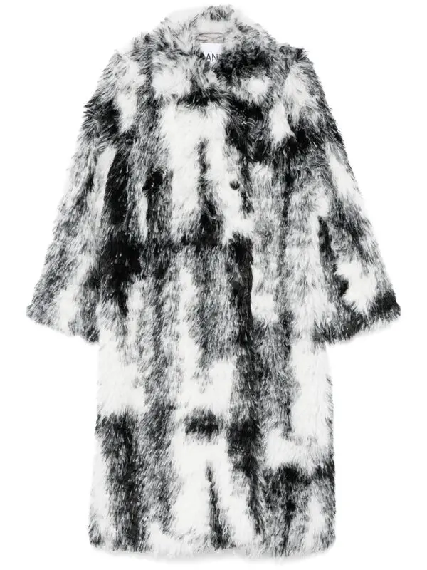 GANNI Faux-fur Coat
