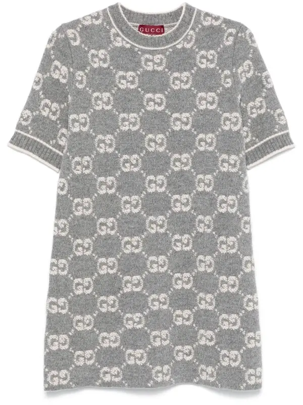 Gucci Gg Jacquard Mini Dress