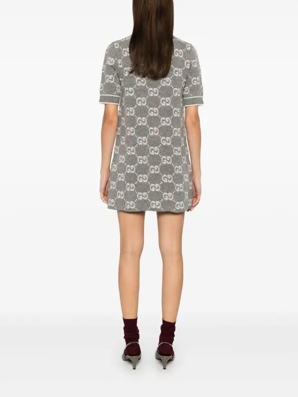 Gucci Gg Jacquard Mini Dress