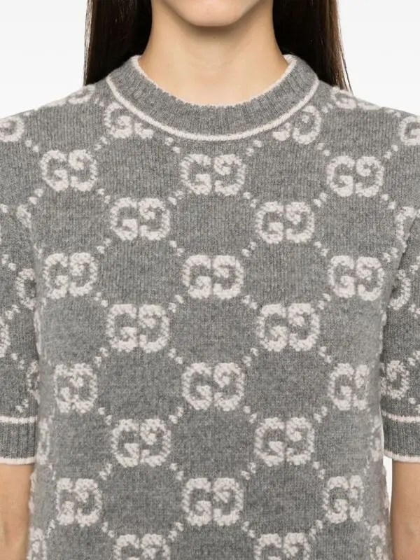 Gucci Gg Jacquard Mini Dress