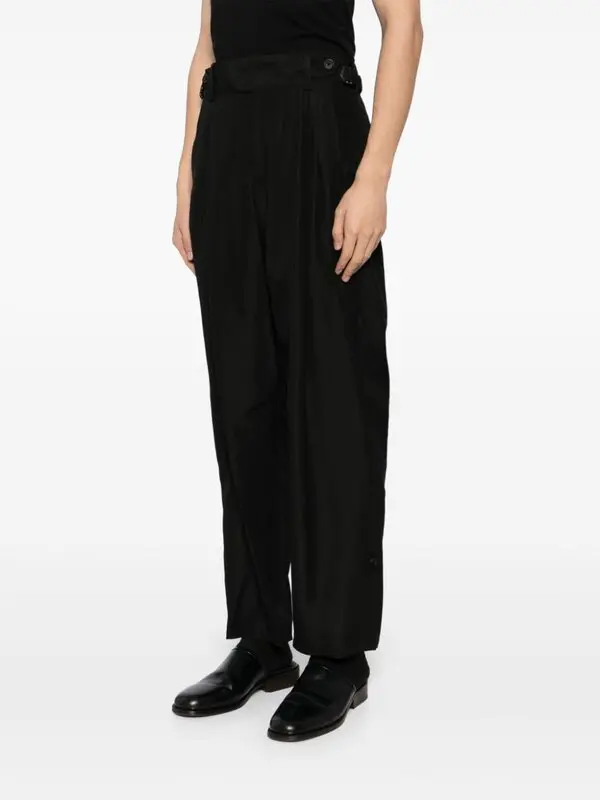 Yohji Yamamoto Silk Trousers