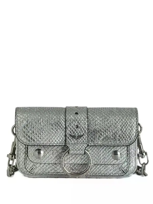 Zadig&Voltaire Kate Wallet Wild Bag - Silver