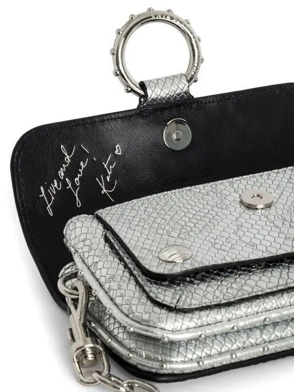 Zadig&Voltaire Kate Mini Bag - Silver