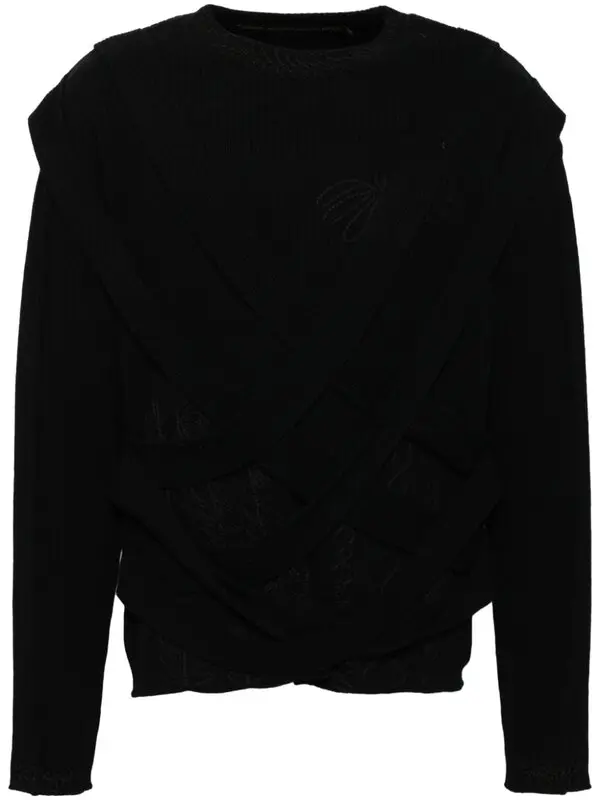 Andersson Bell Harness Crew-neck Jumper