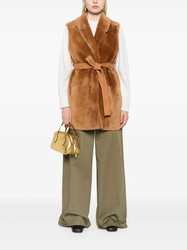 DESA 1972 Shearling Sleeveless Coat