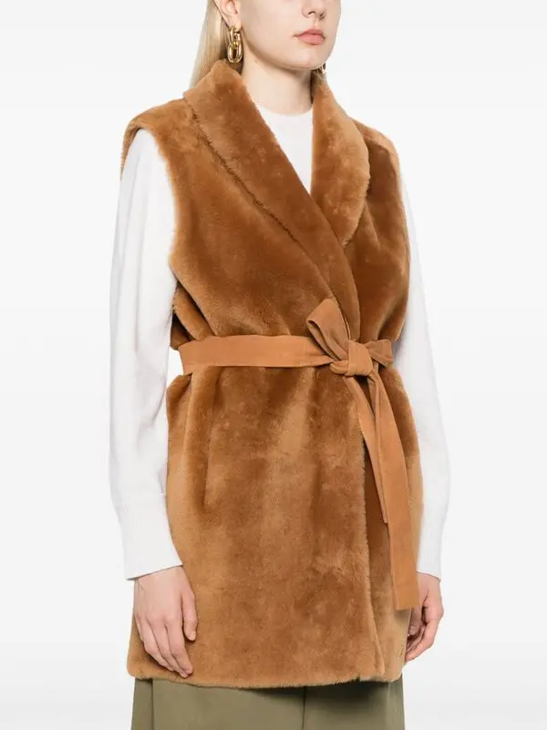 DESA 1972 Shearling Sleeveless Coat