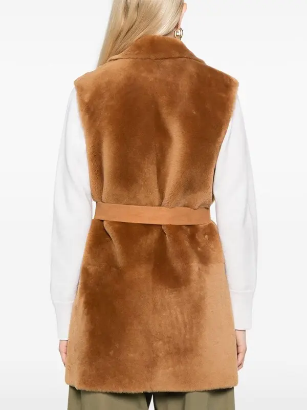 DESA 1972 Shearling Sleeveless Coat