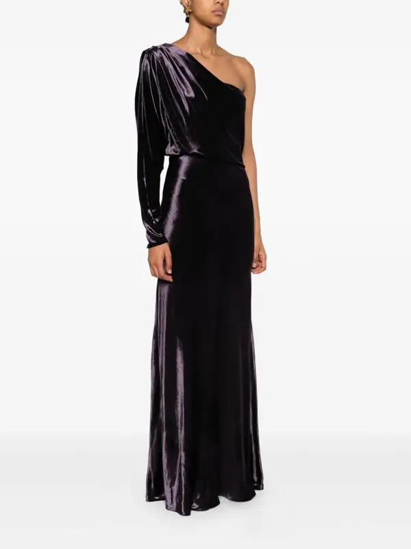 Zimmermann Illustration Gown - Purple