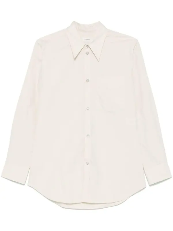 LEMAIRE Poplin Shirt - Neutrals
