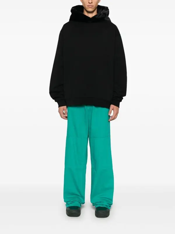 Marni Fur-hood Sweatshirt - Black