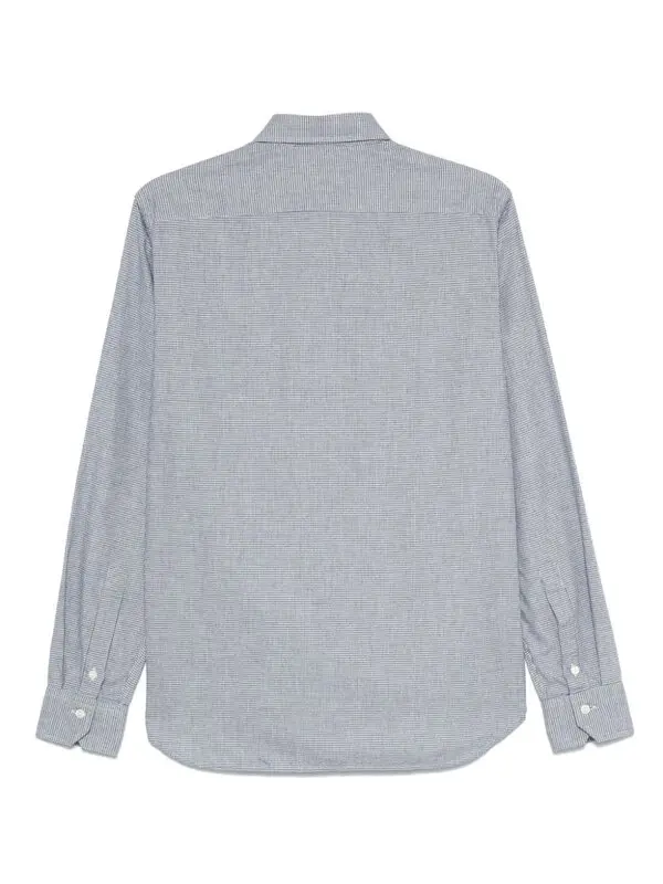 TINTORIA MATTEI 954 Dogtooth-pattern Shirt