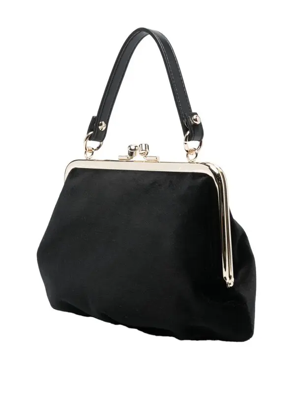 VIVIENNE WESTWOOD Granny Frame Clutch - Black