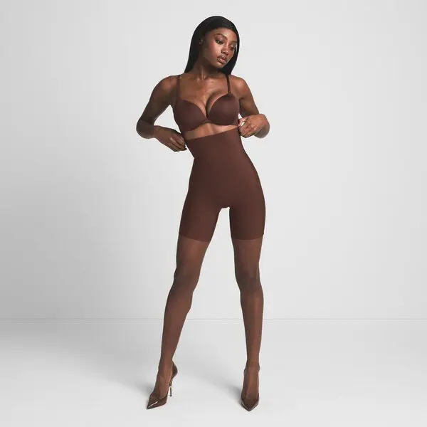 SKIMS Core Sculpt High Waisted Short | Deep Neutral | | Body - Cocoa