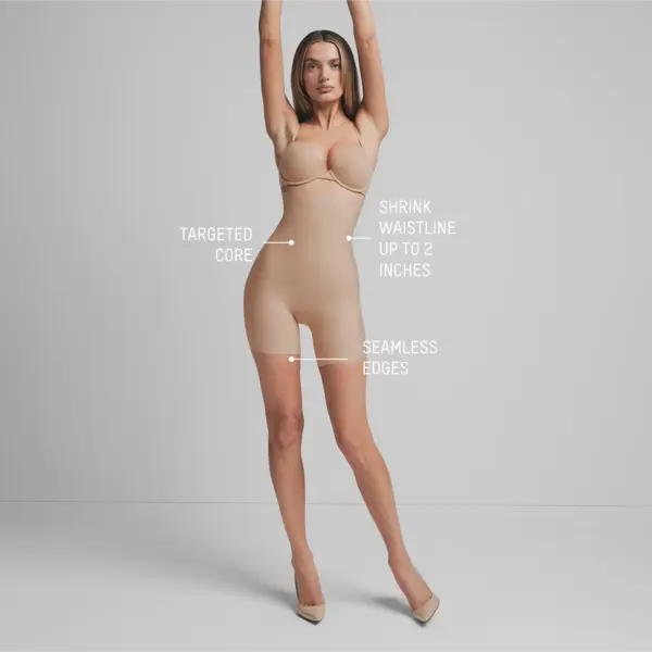 SKIMS Core Sculpt High Waisted Short | Deep Neutral | | Body - Sienna