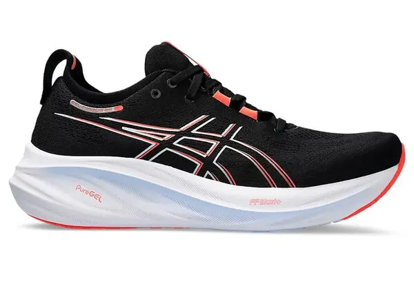 Asics Gel-nimbus 26 Running Sneakers - Black/true Red