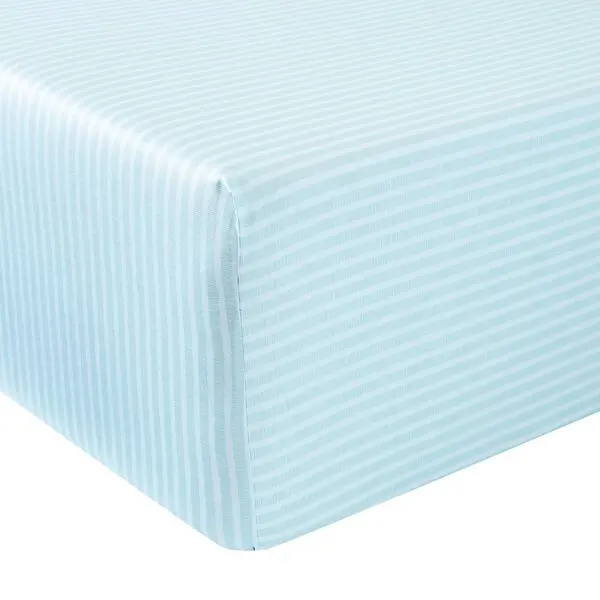 ANNE DE SOLENE Conte Fitted Sheet, King - Blue