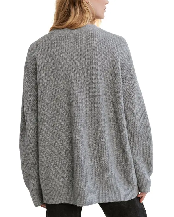 Jenni Kayne Cashmere Cocoon Cardigan - Heather Grey