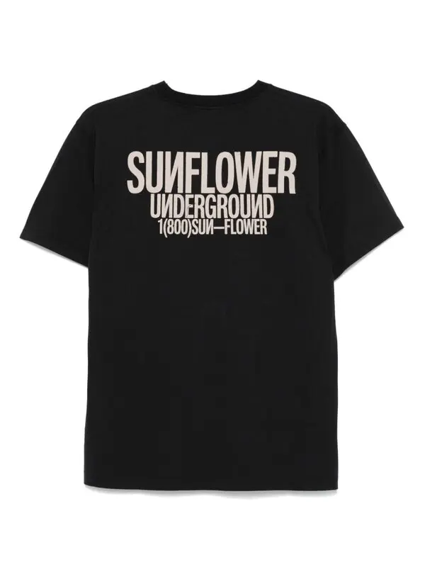 SUNFLOWER Easy Staff T-shirt - Black