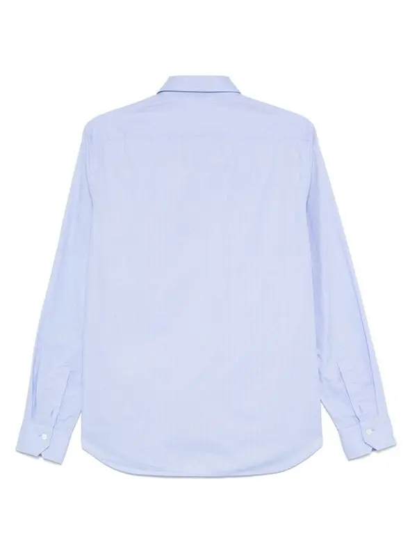 TINTORIA MATTEI 954 Herringbone-pattern Shirt