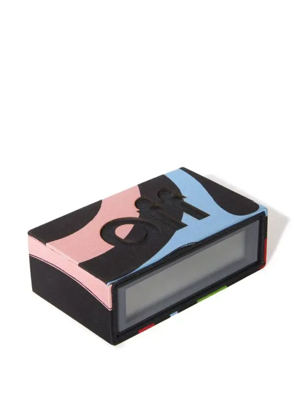 Emilio Pucci Marmo-print Alarm Clock