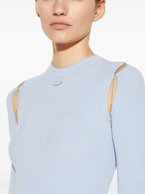 Emilio Pucci Chain-embellished Sweater