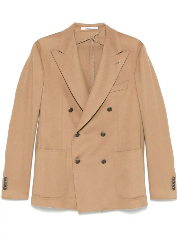 Tagliatore Cashmere Double-breasted Blazer