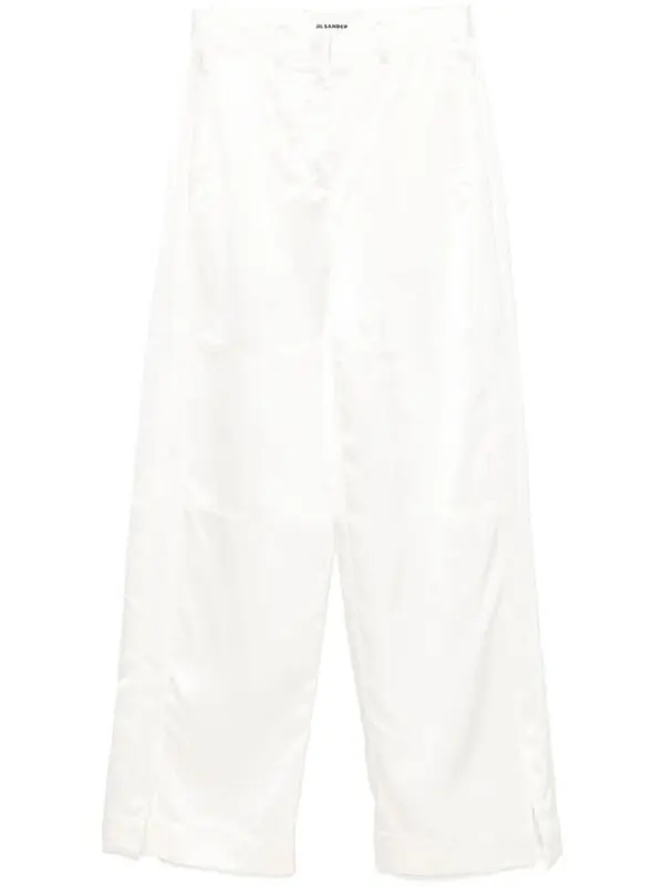 JIL SANDER - Jil Sander Satin Trousers