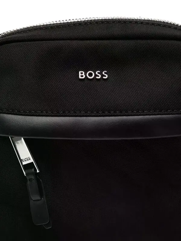 BOSS Logo-embossed Messenger Bag