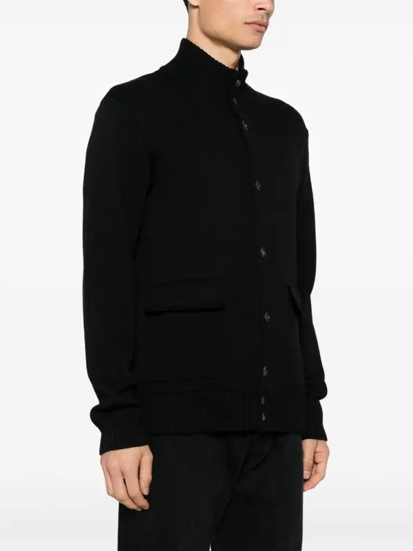ZANONE Brera Cardigan - Black