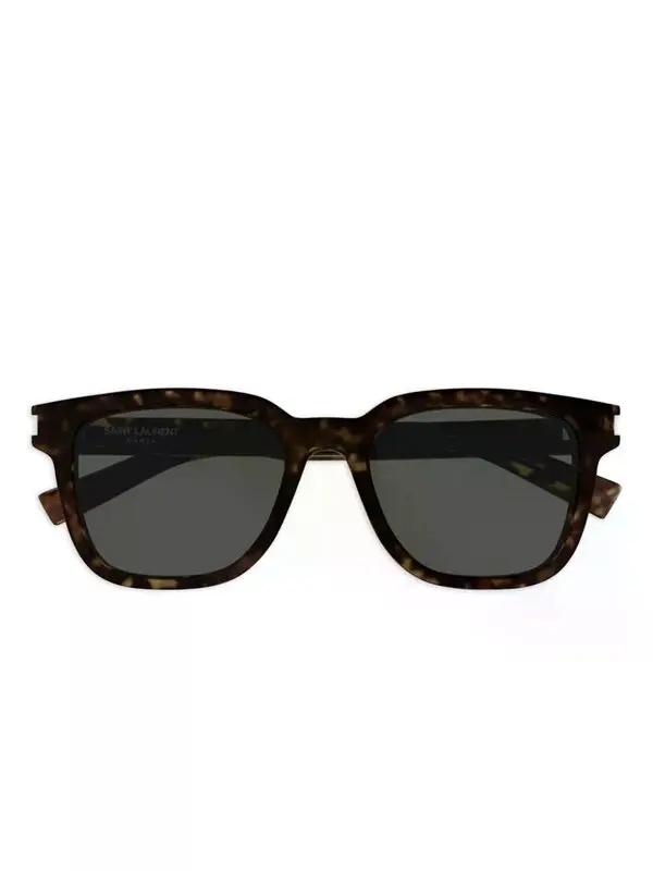 Saint Laurent Square-frame Sunglasses - Brown