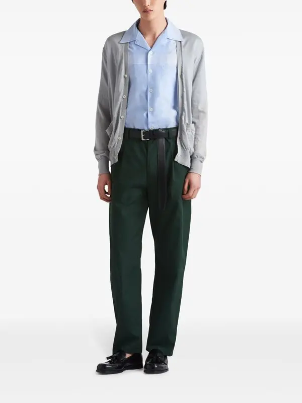 Prada Poplin Trousers