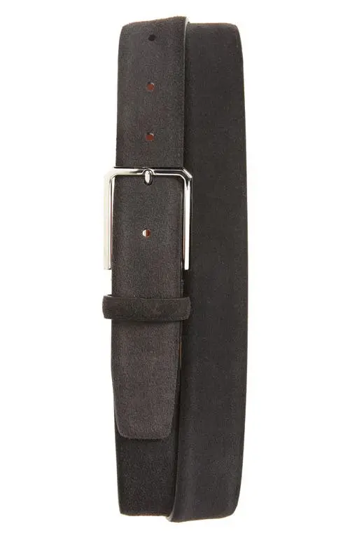Santoni Suede Belt