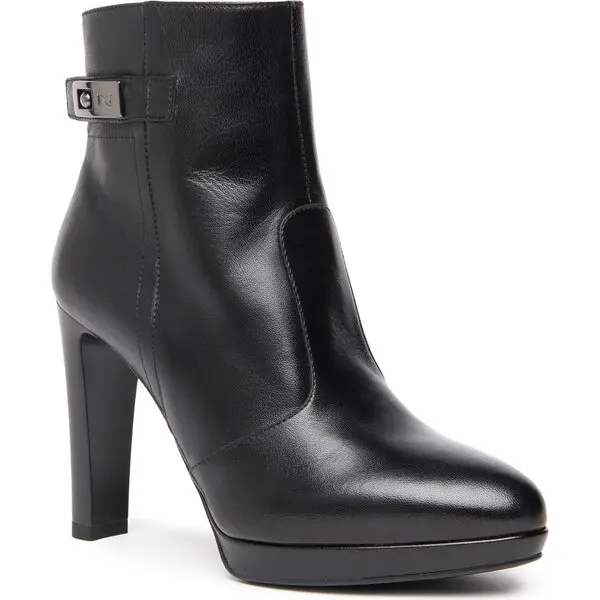 NEROGIARDINI Platform Bootie