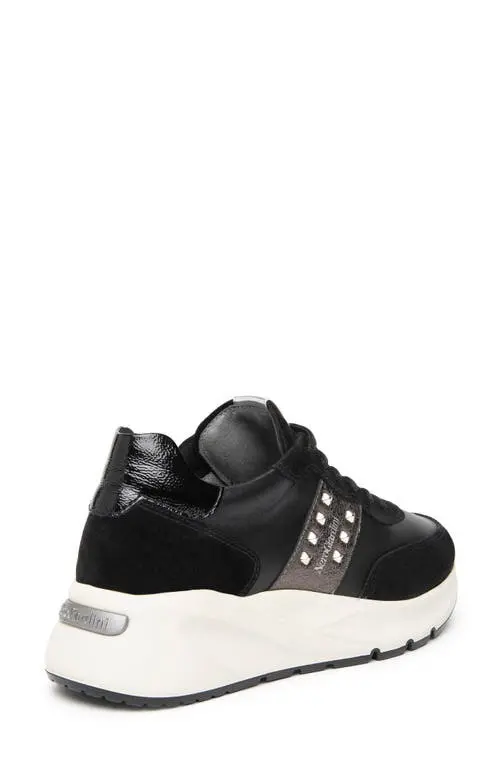NEROGIARDINI Studded Platform Sneakers - Black