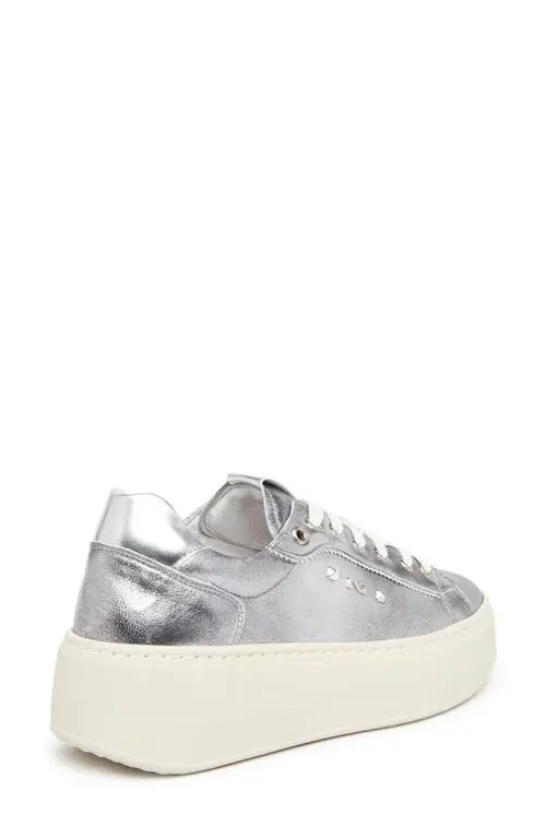 NEROGIARDINI Metallic Platform Sneakers