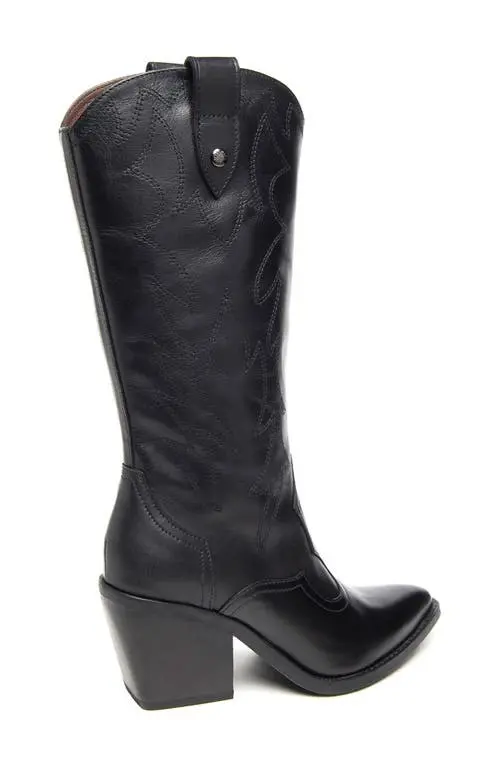NEROGIARDINI Texan Western Boots - Black