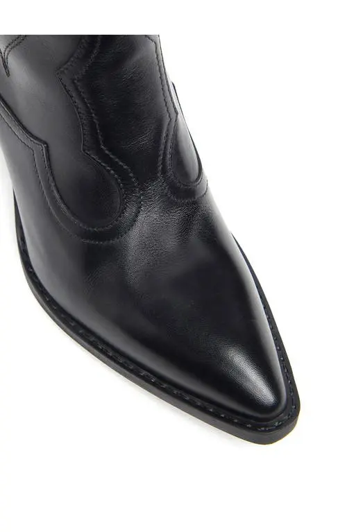 NEROGIARDINI Texan Western Boots - Black