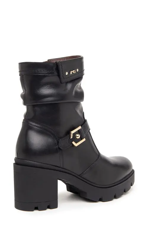 NEROGIARDINI Platform Moto Bootie