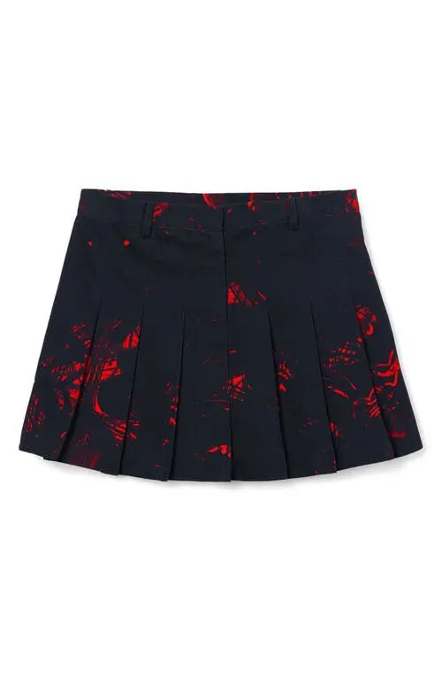 Desigual Lacroix Pleated Miniskirt