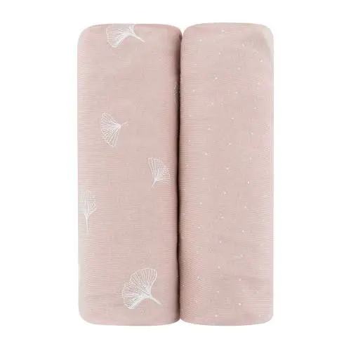 ZZDNU CHANGING PAD COVER Baby Changing Pad Covercradle Sheet 2 Pack - Pink Gingko