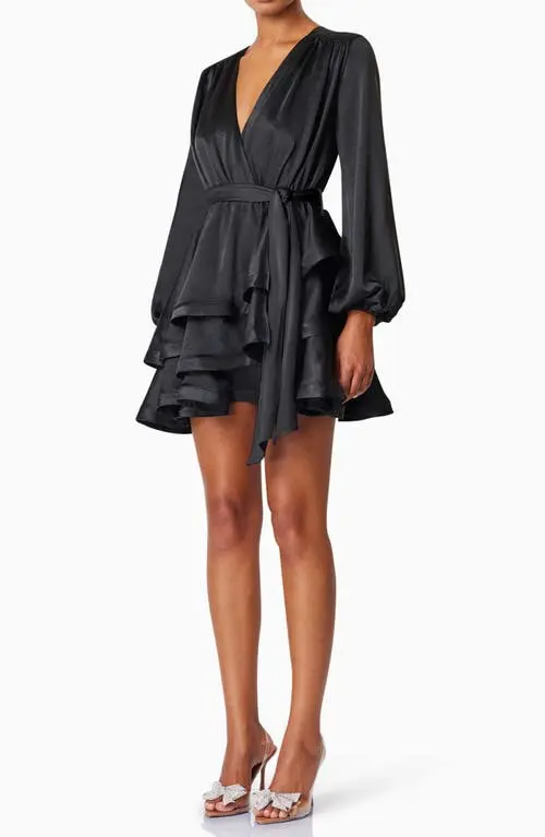 ELLIATT Clementine Long-sleeve Mini Dress