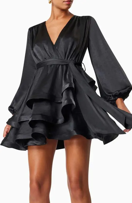 ELLIATT Clementine Long-sleeve Mini Dress