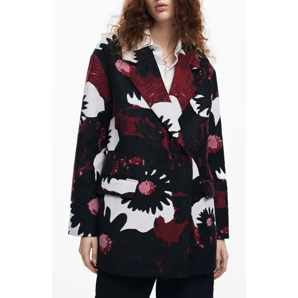 Desigual Daisy Jacquard Blazer