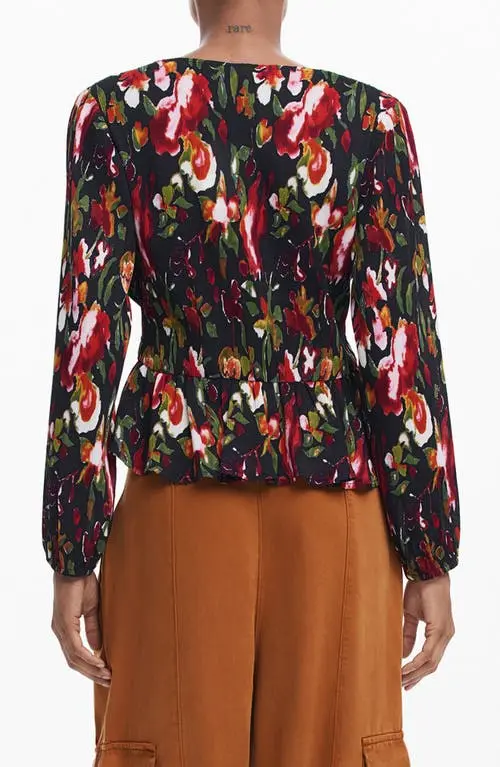 Desigual Kanazawa Floral Print Shirt