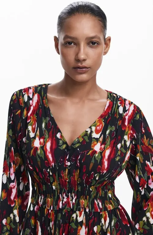 Desigual Kanazawa Floral Print Shirt