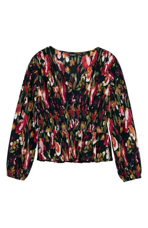 Desigual Kanazawa Floral Print Shirt