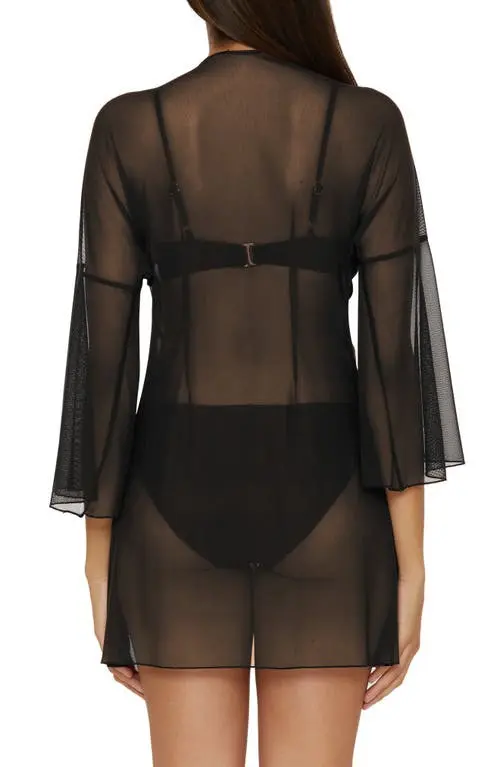BECCA By Rebecca Virtue Muse Mesh Cover-up Jacket