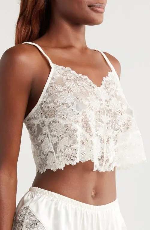 Natori Chantilly Lace Crop Camisole